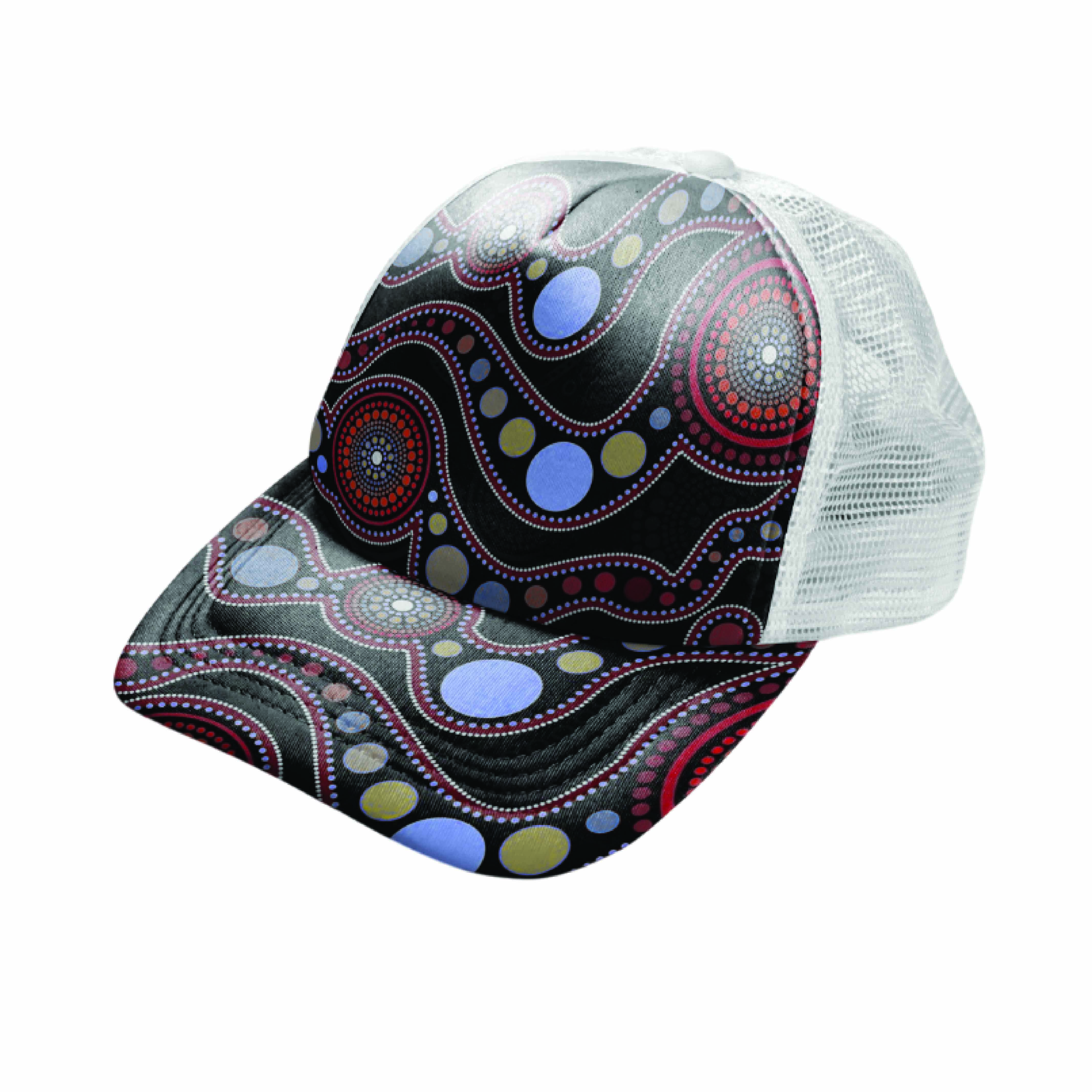 Buy Custom Printed Full Colour Cruise Mesh Caps Online in Australia
